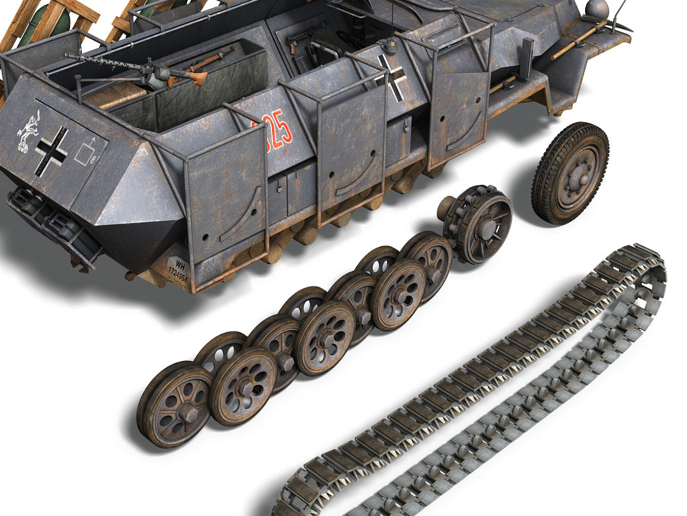 SD.KFZ 251/1 Ausf.C - Ground Stuka - 11PD