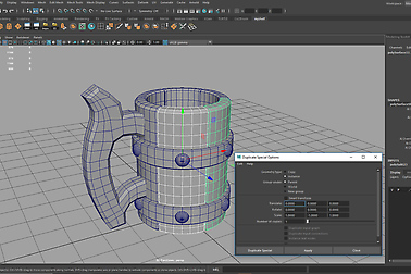 Old Beer Mug - basemesh (source files)