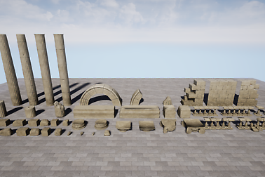 Modular Ancient Greek Ruins