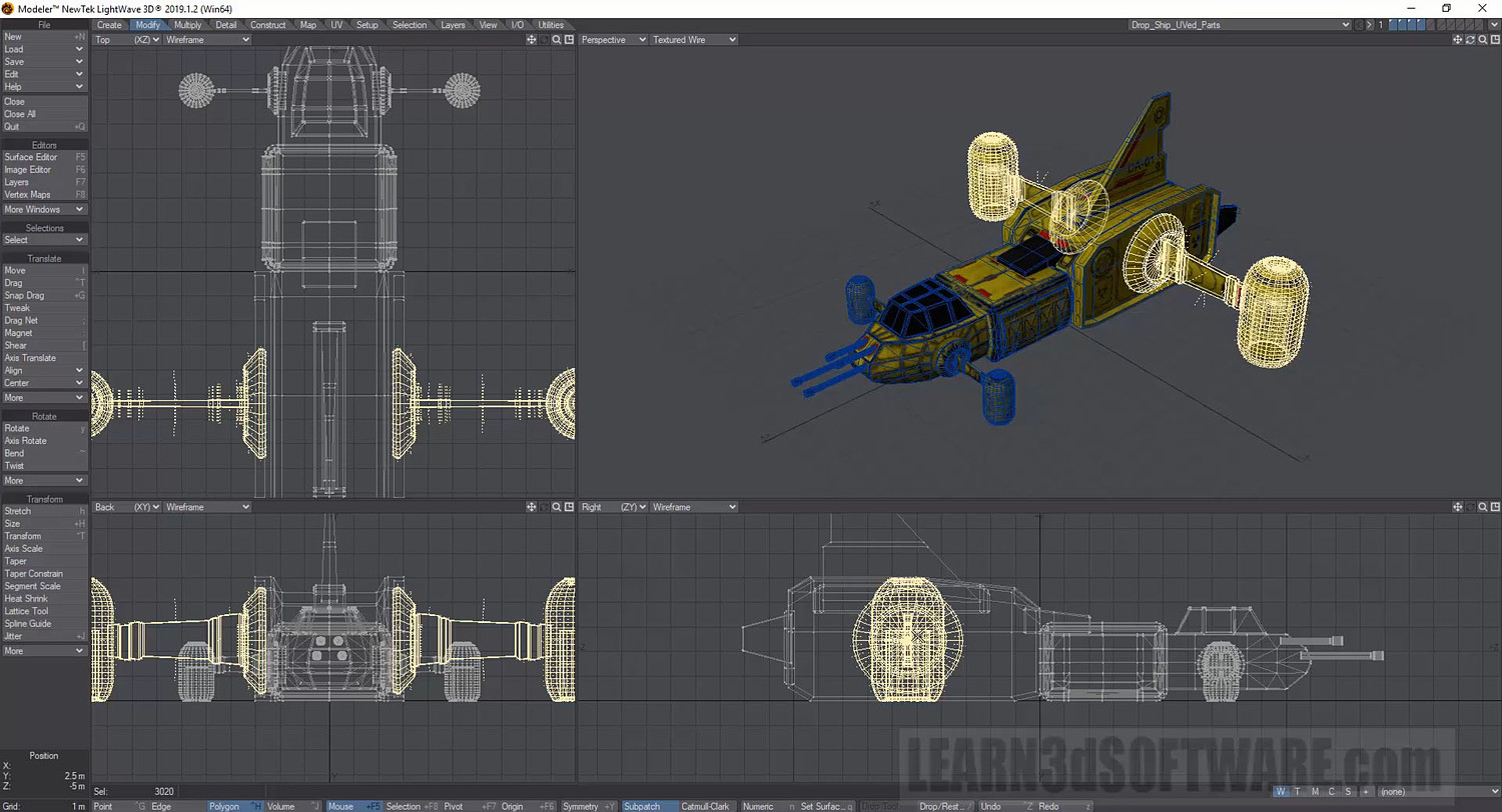 Lightwave 2019- Volume #10- Modeler Tools II