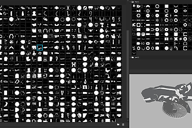 800+ Hard Surface Custom shapes