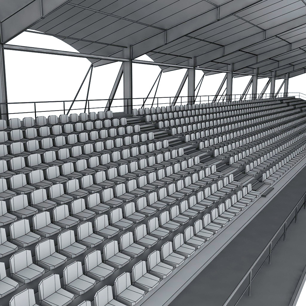 Stadium Seating Tribune Canopy
