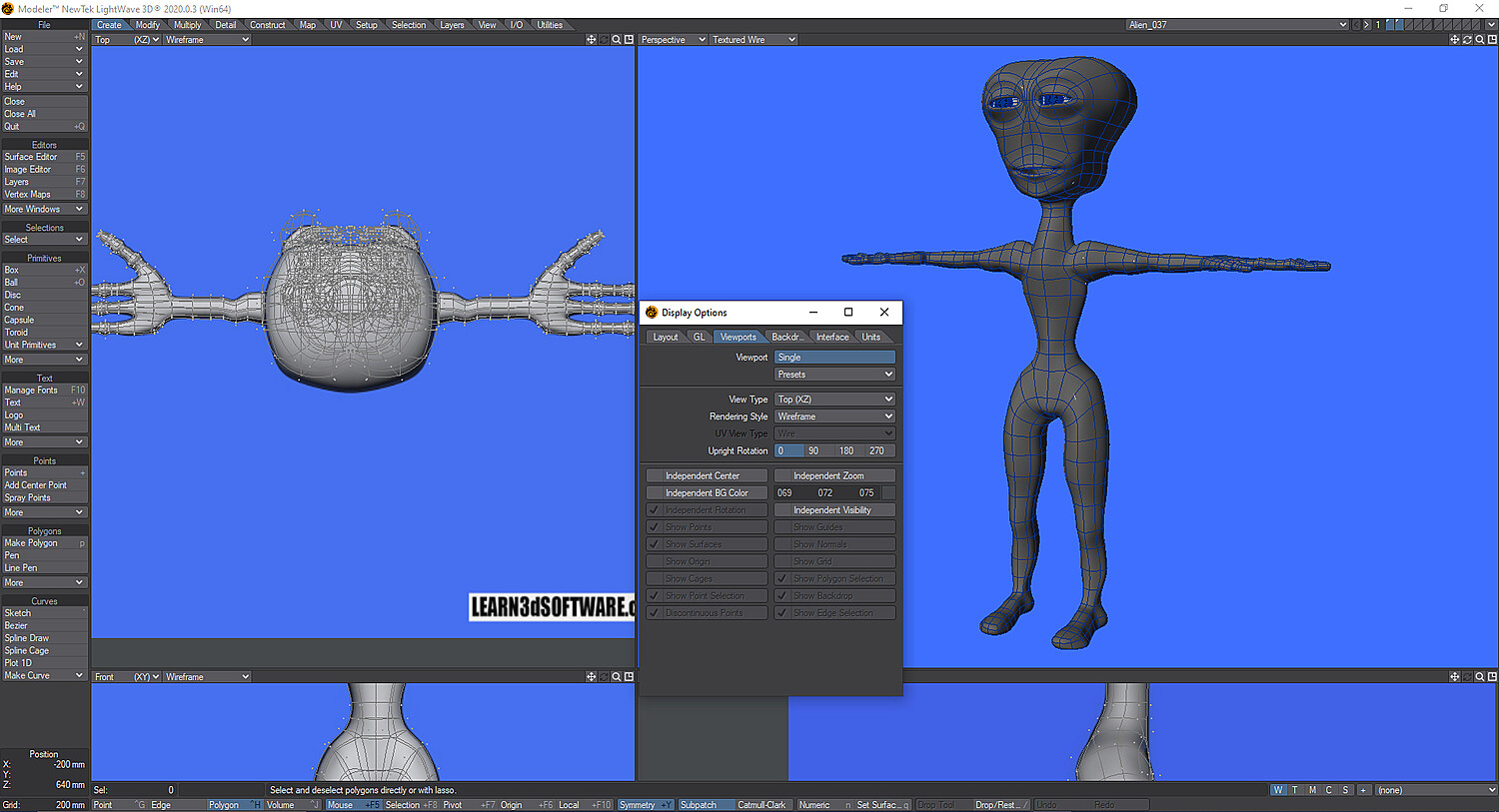 LightWave 2020-Cartoon Character Modeling II