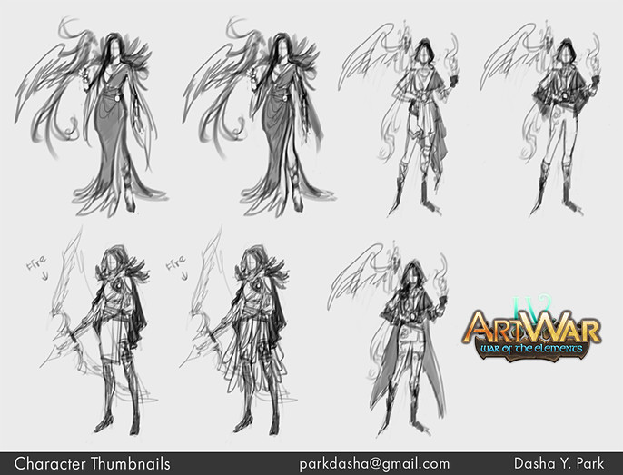 The Making of 2D Art War 4 Finalist: Flame of Phoenix - Cubebrush