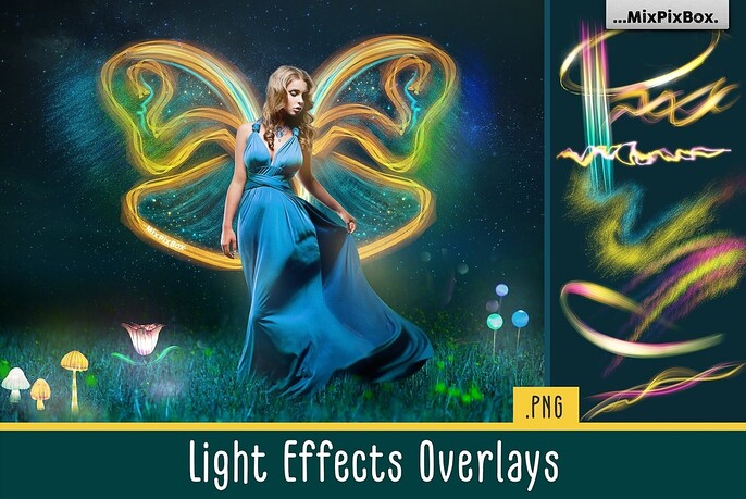 5 Magical Lighting Overlays: Add a Touch of Fantasy - Cubebrush