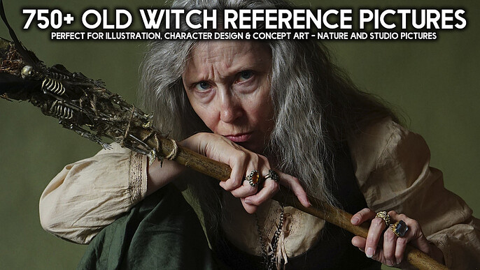 Cast an Artistic Spell with These Witch Drawing Reference Pics - Cubebrush