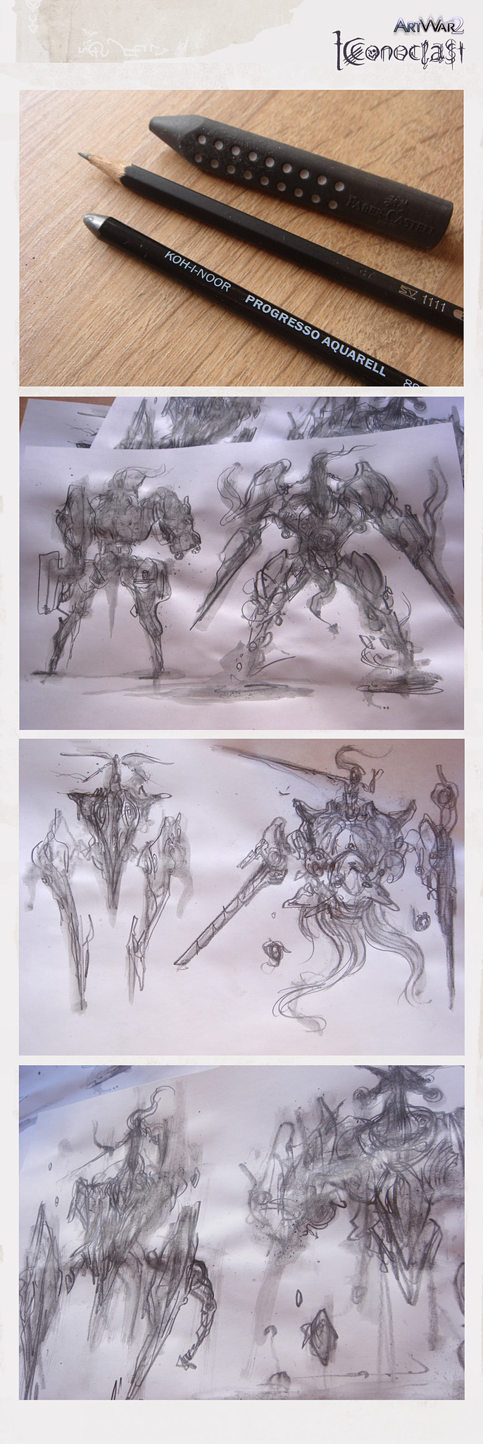 Digital Painting Tutorial: The Making of Iconoclast - Cubebrush