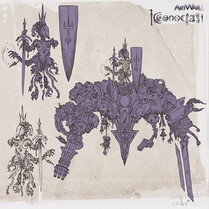 Digital Painting Tutorial: The Making of Iconoclast - Cubebrush