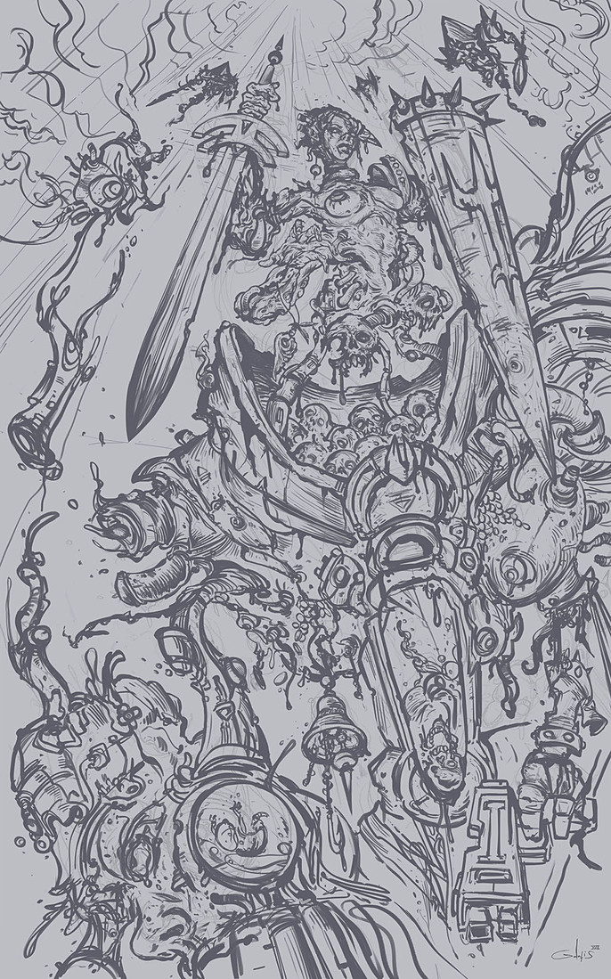 Digital Painting Tutorial: The Making of Iconoclast - Cubebrush