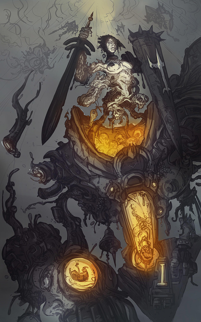 Digital Painting Tutorial: The Making of Iconoclast - Cubebrush