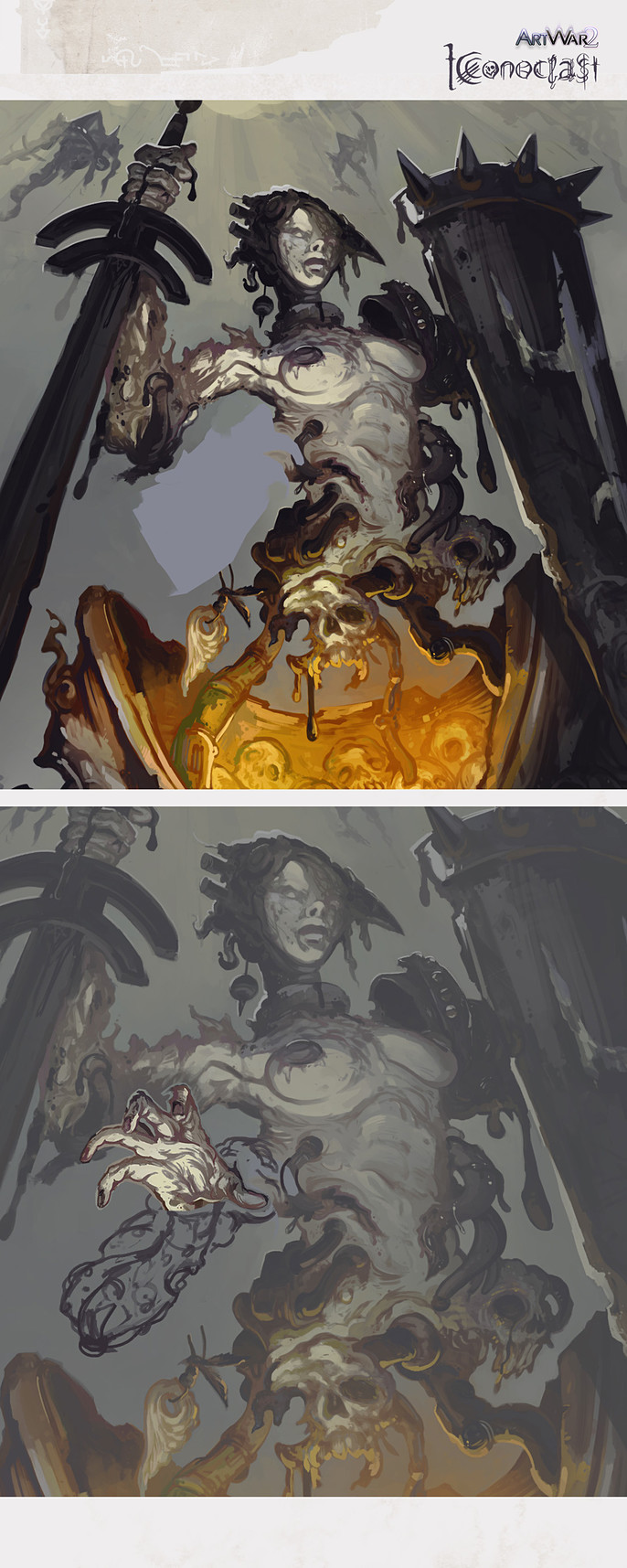 Digital Painting Tutorial: The Making of Iconoclast - Cubebrush