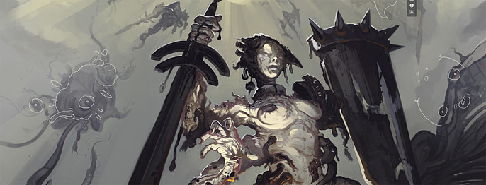 Digital Painting Tutorial: The Making of Iconoclast - Cubebrush