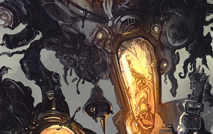 Digital Painting Tutorial: The Making of Iconoclast - Cubebrush